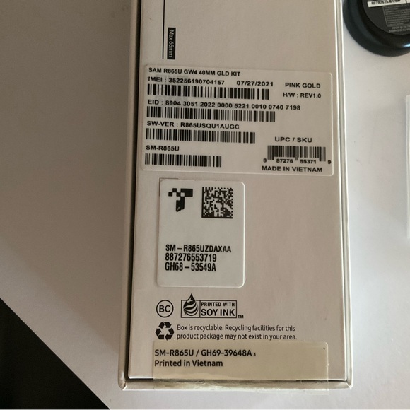 Samsung | Cell Phones & Accessories | Samsung Galaxy Watch 4 4mm Gold ...